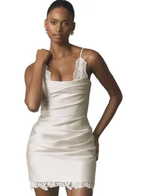 DE LA VALI Kasai Mini Dress - Ivory