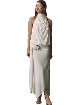 DE LA VALI Vida Midi Dress - Ivory