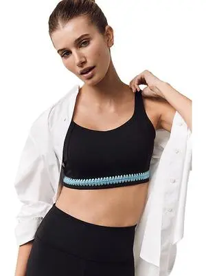 Spiritual Gangster Om Sports Bra - Black
