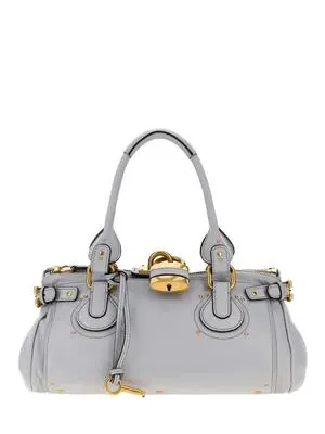 Chloé CHLOÉ Paddington Top Handle Bag Blue