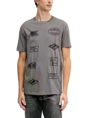 Armani Exchange Graphic T-shirt - Grey