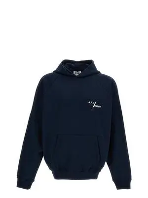 A.p.c. X Fragment Hoodie - Blue