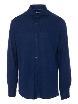 Brunello Cucinelli Brunello Cucinelli Men Jersey Shirt Blue