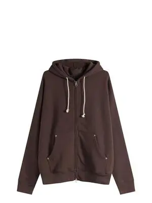 LARRIET G9 Zip Hoodie - Brown