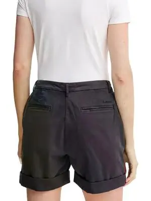 Barbour High-waisted Shorts - Blue