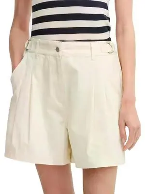 Barbour Belt-loop Pleated Shorts - Neutrals
