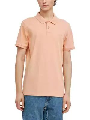 LEVI'S Slim Housemark Short-sleeve Polo Shirt - Orange