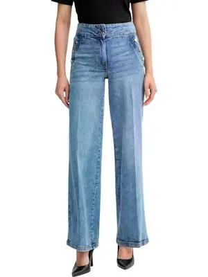 SILVIAN HEACH Button-fastening Jeans - Blue