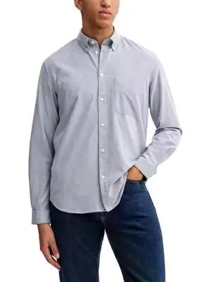 Marc O'polo Chest-pocket Shirt - Blue