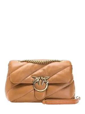 Pinko Love Classic Puff Maxi Shoulder Bag - Brown
