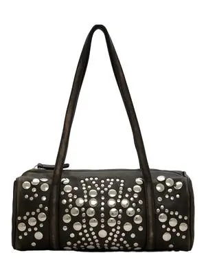 Gimaguas Sofia Studded Shoulder Bag - Black