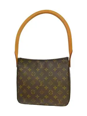 LOUIS VUITTON Monogram Looping Tote Bag - Brown