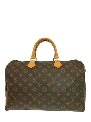 LOUIS VUITTON Speedy 35 Monogram Handbag - Brown