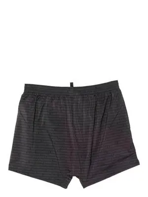 Dsquared2 Logo Print Swim Shorts - Black
