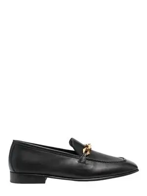 JIMMY CHOO Jimmy Choo Diamond Tilda Chain-Detail Loafers
