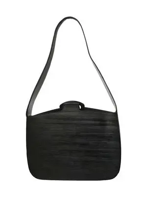 LOUIS VUITTON Leather Shoulder Bag - Black