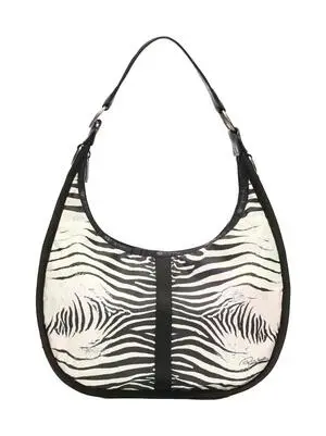Roberto Cavalli Medium Bologna Shoulder Bag - Black