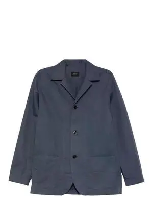 Brioni Blazer Shirt - Blue