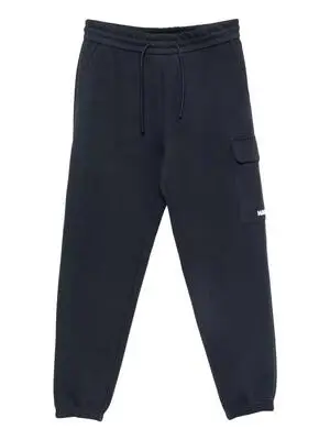 Mackage Marvin-r Logo-print Cargo Track Pants - Blue