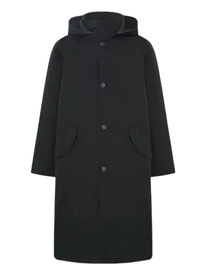 THE ROW Nikar Hooded Coat - Black