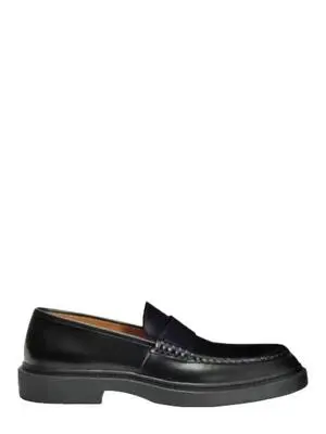 JIL SANDER Slip-on Penny Loafers - Black