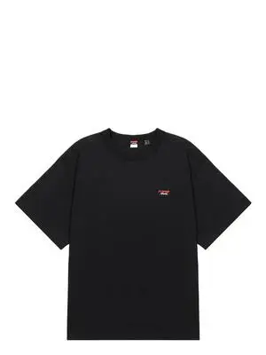 NANGA Box Logo Embroidered T-shirt - Black