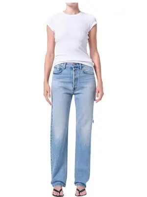 AGOLDE Agolde High-Rise Straight-Leg Jeans