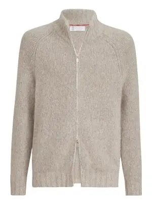 Brunello Cucinelli Brunello Cucinelli Long-Sleeved Zip-Up Cardigan No