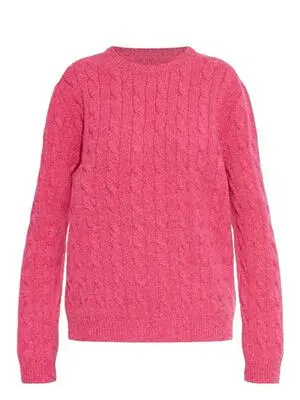 Valentino Garavani Crewneck Long-sleeved Jumper - Red