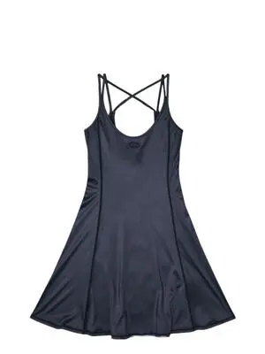 DIESEL® D-immy Flared Mini Dress - Black