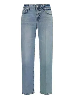 7 For All Mankind Calie Straight-leg Jeans - Blue