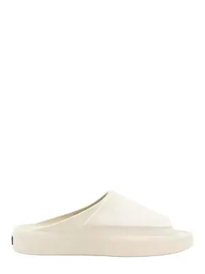 Fear Of God Logo-patch Slip-on Slippers - Neutrals