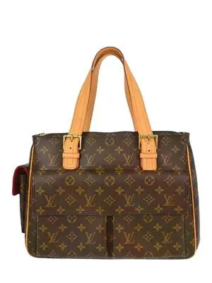 LOUIS VUITTON Multipli Cite Monogram Tote Bag - Brown