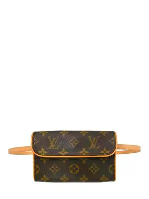 LOUIS VUITTON Florentine Pochette Belt Bag - Brown