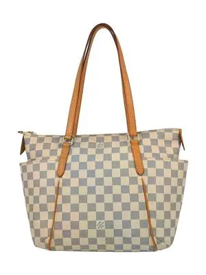 LOUIS VUITTON Damier Azur Totally Tote Bag - Neutrals