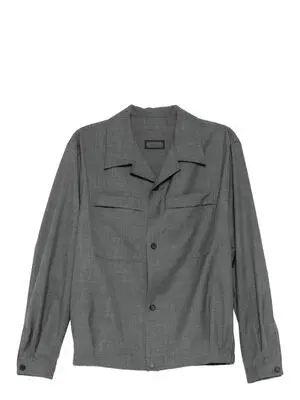 Kiton Chest-pocket Shirt Jacket - Grey
