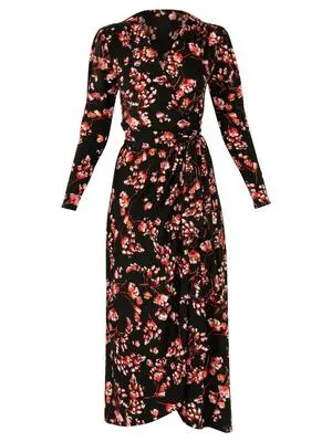 SACHA DRAKE Sacha Drake Reed Wrap Dress