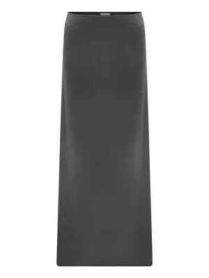 CANSU XI Cansu Xi Vegan Silk Maxi Skirt