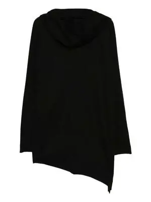 JULIUS Jersey Hoodie - Black