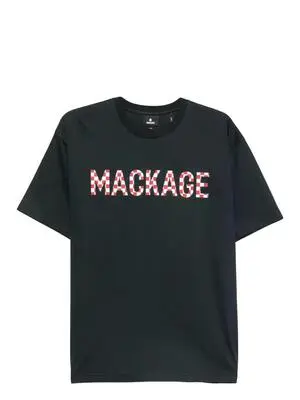 Mackage Logo-print Cotton T-shirt - Black