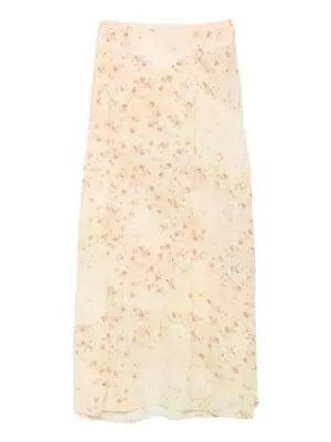 Ba&sh Nattalina Midi Skirt - Neutrals