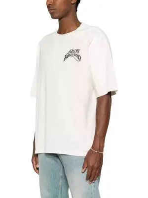 Amiri Hollywood Lj Skate T-shirt - Neutrals