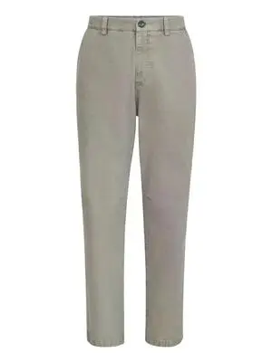 Brunello Cucinelli Gabardine Trousers - Grey