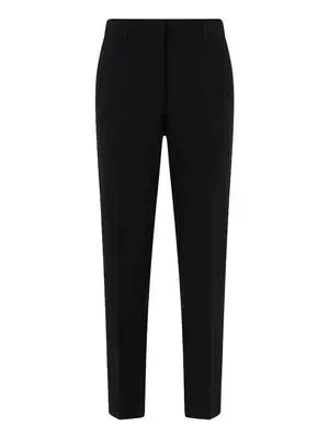 Moschino Tapered Tailored Trousers - Black
