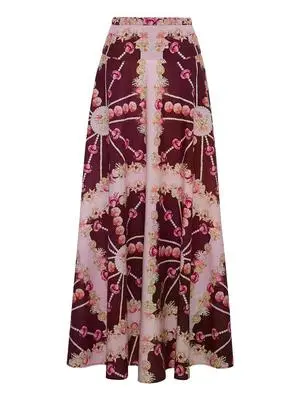 Cara Cara Gabriella Maxi Skirt - Red