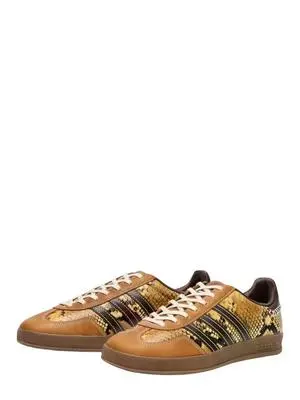 WALES BONNER Wales Bonner X Adidas Originals Gazelle Snake-Embossed Leather Sneakers
