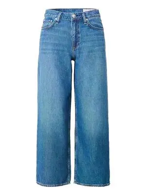 Rag & Bone Andi Wide-leg Jeans - Blue