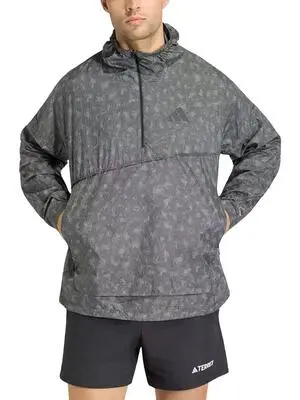 Adidas Terrex Xploric Clima365 Printed Wind Jacket - Grey