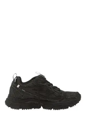 Off-White Be Right Back" Denim Sneakers - Black