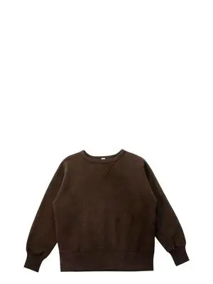 TAIGA TAKAHASHI Lot.603 V-insert Sweatshirt - Brown